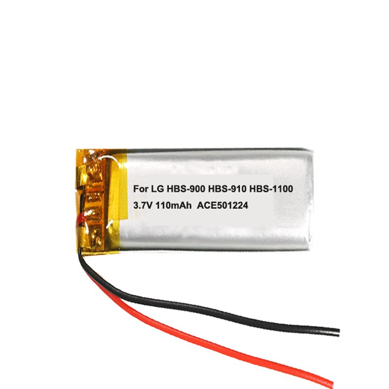 110mAh AEC501224 Battery For LG HBS-900 HBS-910 HB... – Grandado