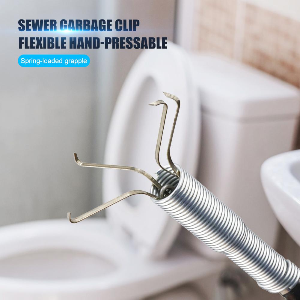 Hair cleaning 166cm Spring Pipe Dredging Tools Dra... – Grandado