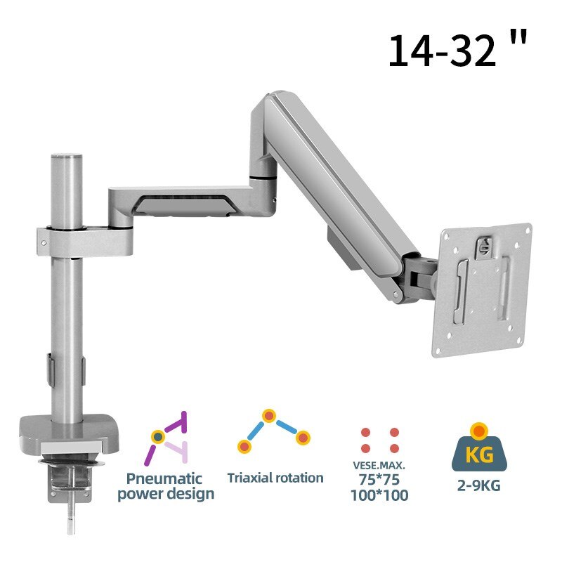 Gasveer Hoogte Verstelbare 14-32 Inch Scherm Sopor... – Vicedeal