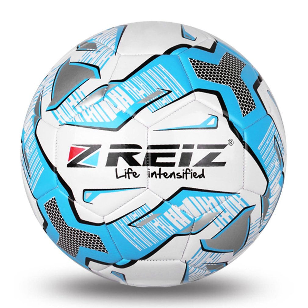 REIZ Standard PU Football Official Size 5 Soccer B... – Grandado