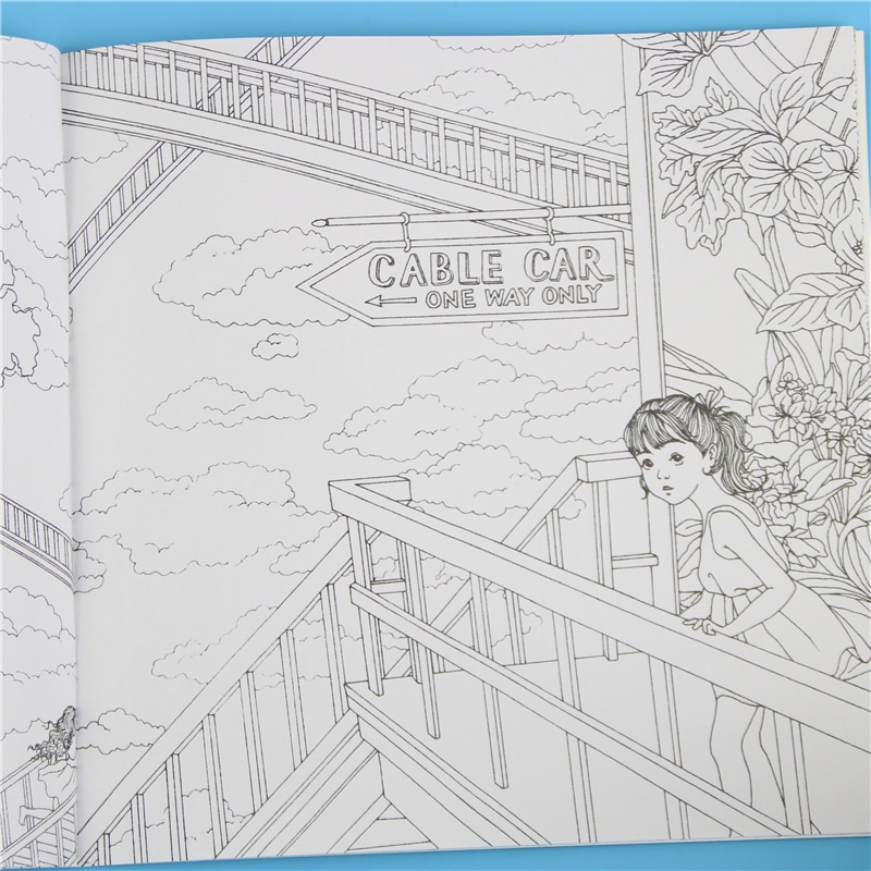 1 Pcs 24 Pages Time Travel Coloring Book For Child... – Grandado