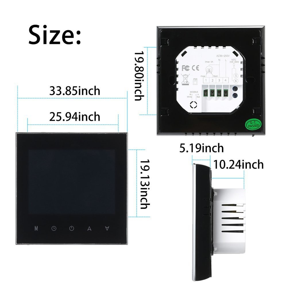 Gas Boiler Thermostat Controller 2000 Series Wifi ... – Grandado