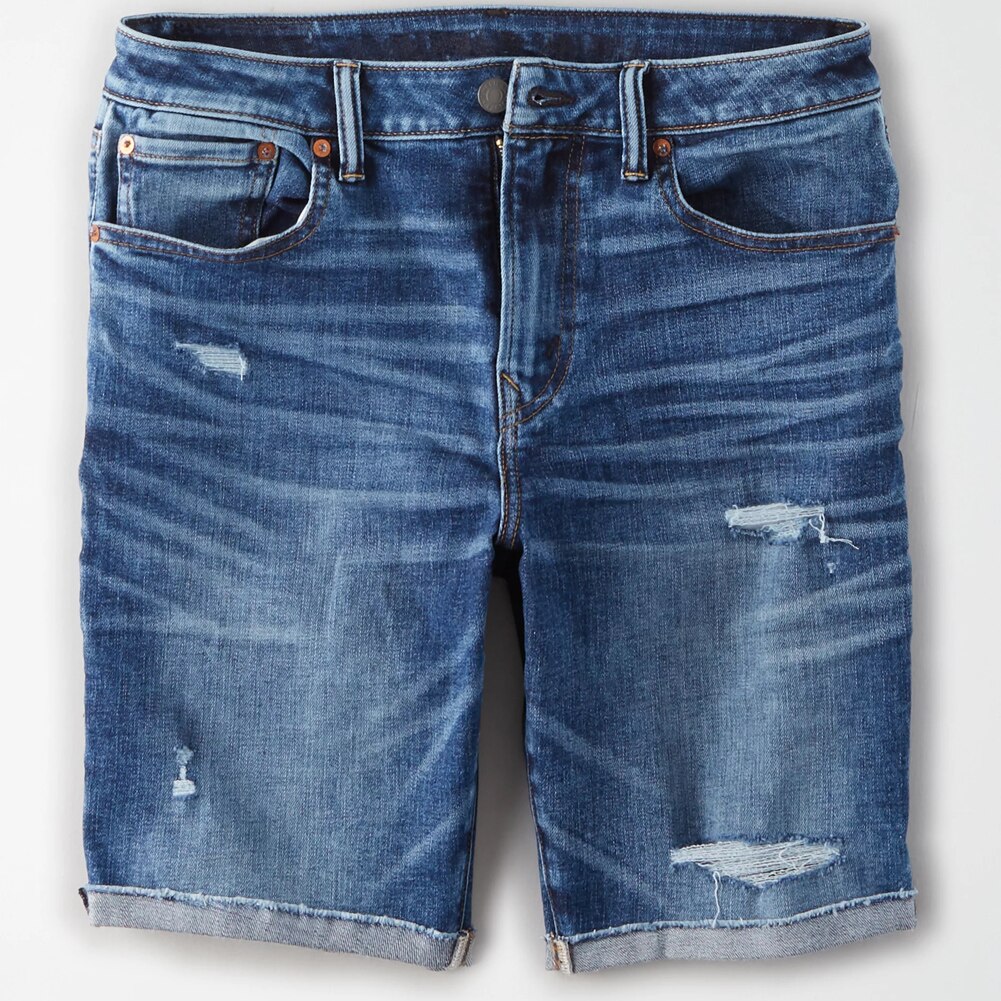 Men's Ripped Stretch High Street Denim Distres... – Grandado