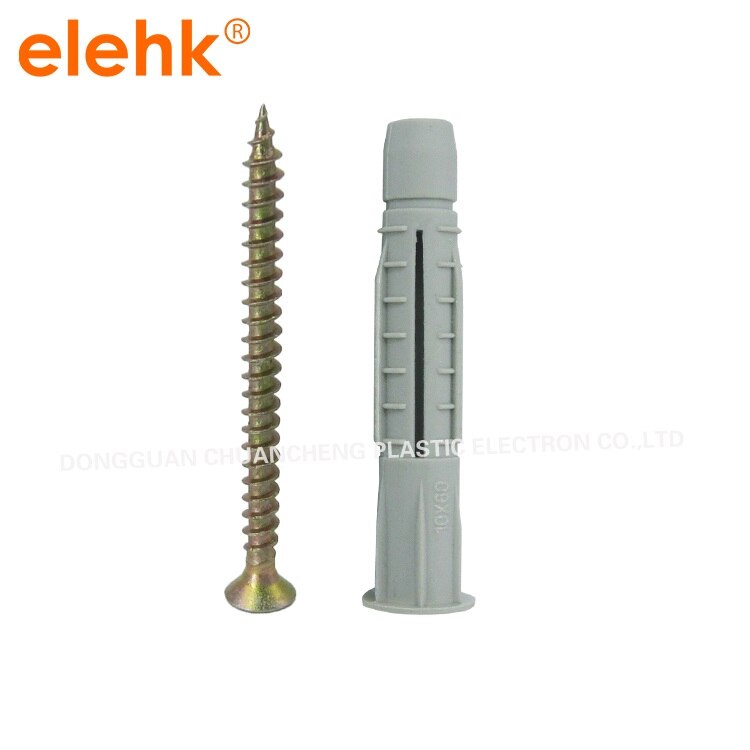 6x51mm 100PCS Nylon Plastic Anchor Wall Plug Use F... – Grandado