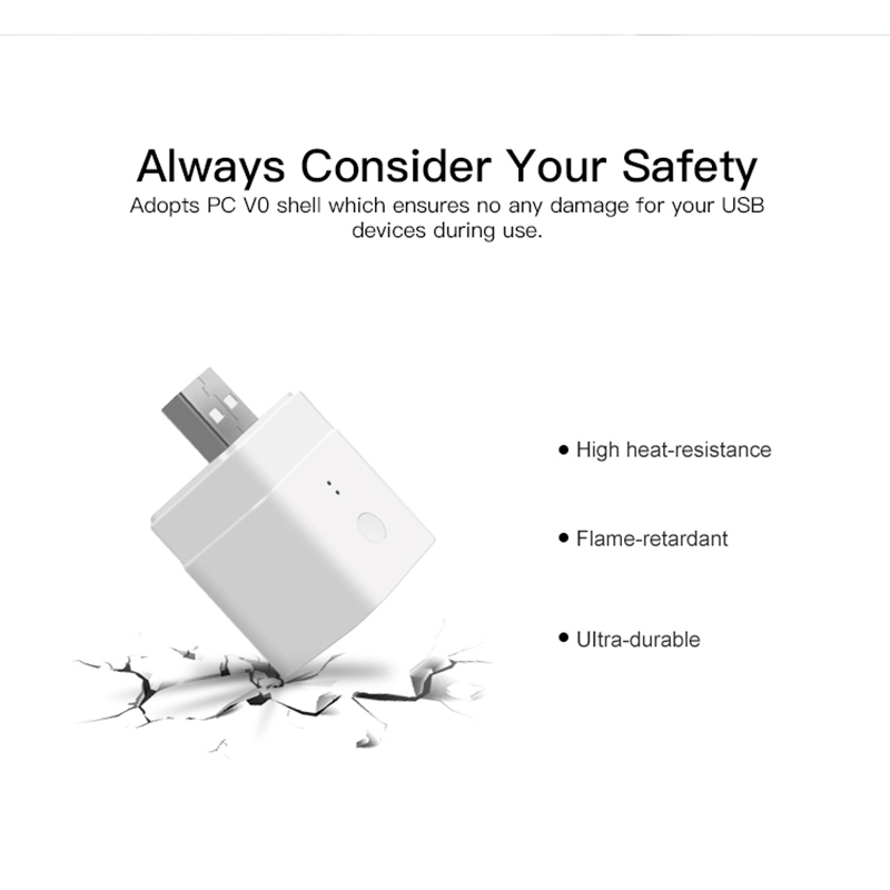 SONOFF Micro 5V Wireless USB Smart Adaptor Wifi Mi... – Vicedeal