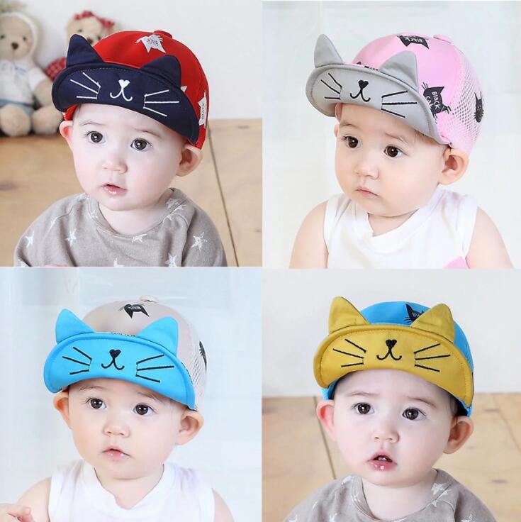 Lente Zomer Baby Hoed Kids Leuke Kat Baseball Cap ... – Grandado