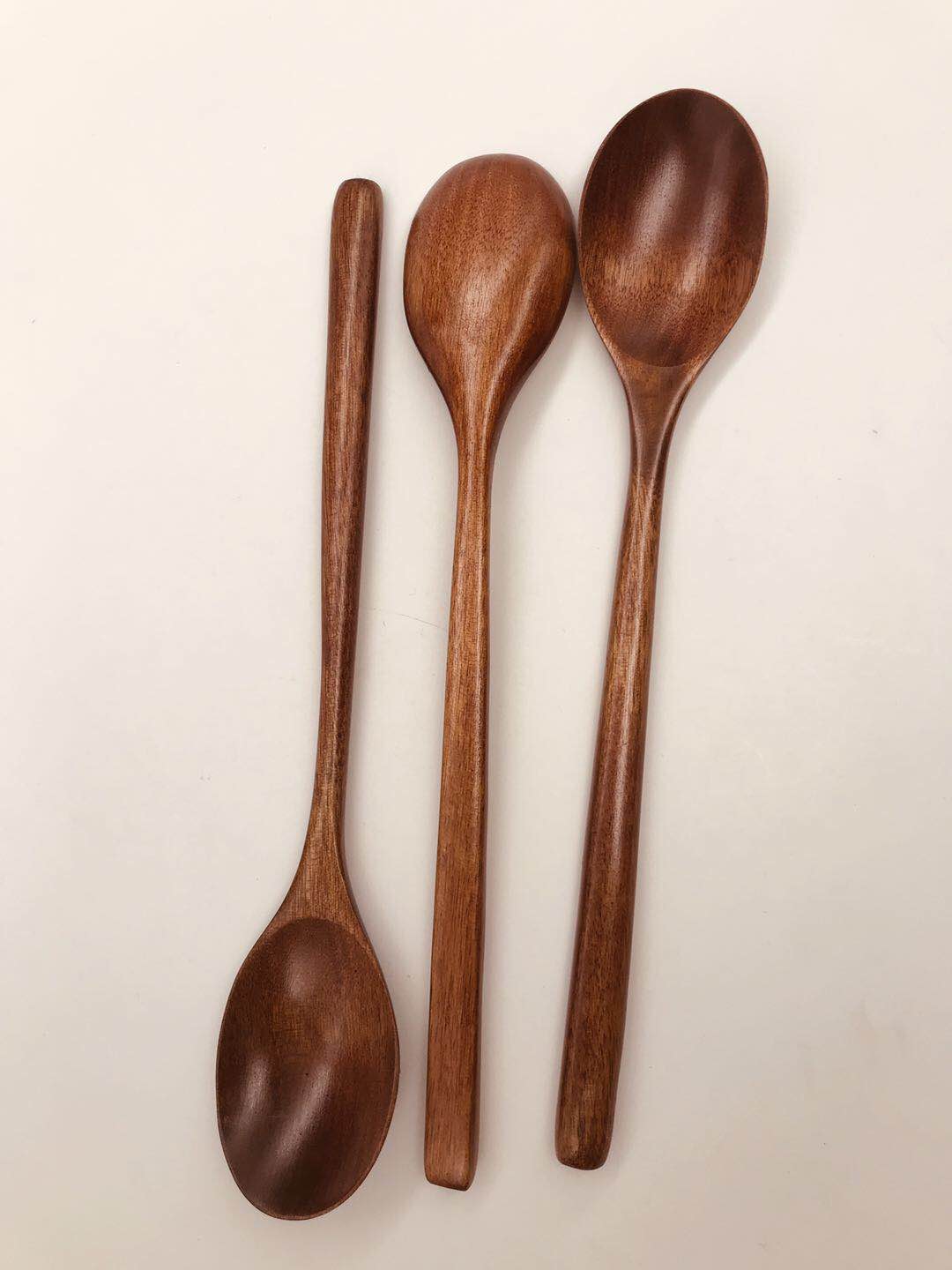 Houten Lepels, 1 Stuks Hout Soep Lepels Voor Eten ... – Grandado