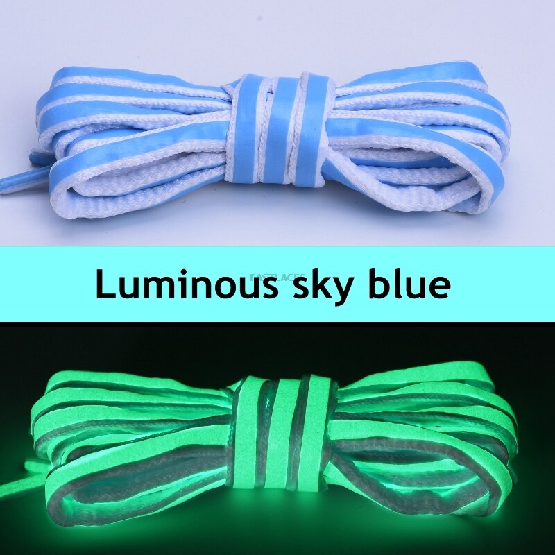 1 Pair Super Luminous Shoelaces AF1 Sneakers Shoe ... – Vicedeal