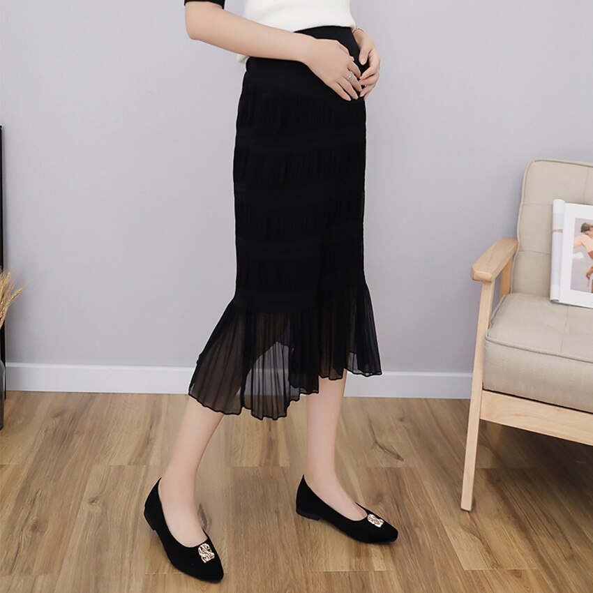 Maternity wear spring and summer stomach lift skir... – Grandado