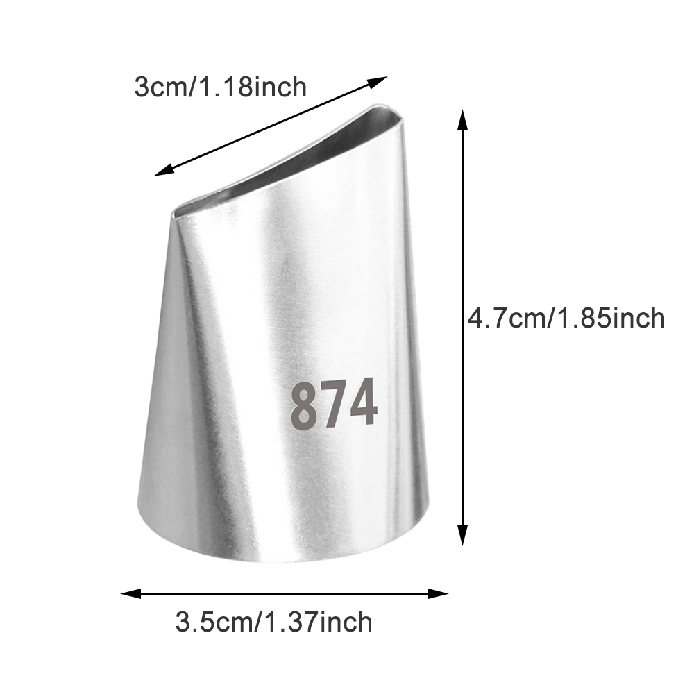 Boquillas de manga pastelera rosa de gran tamaño, ... – Grandado