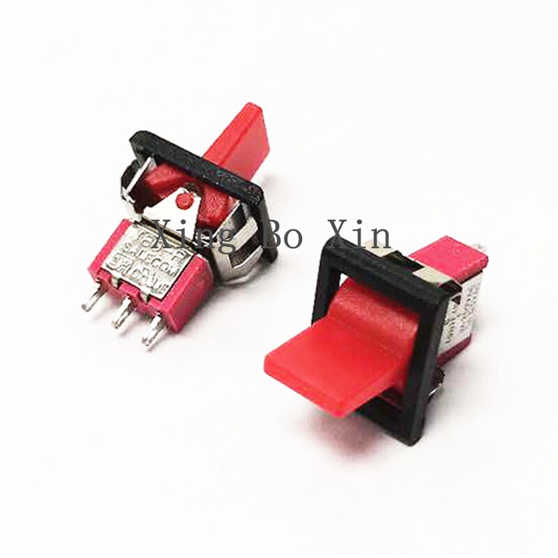 5PCS SH T80-R Series R8016A 3Pin Momentary MOM-OFF... – Grandado