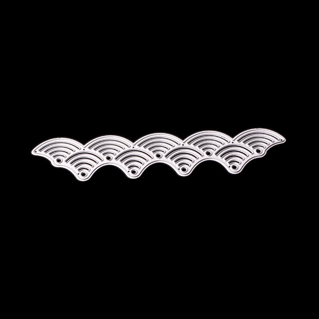 Metal Wave Border Cutting Dies Stencil Scrapbookin... – Grandado