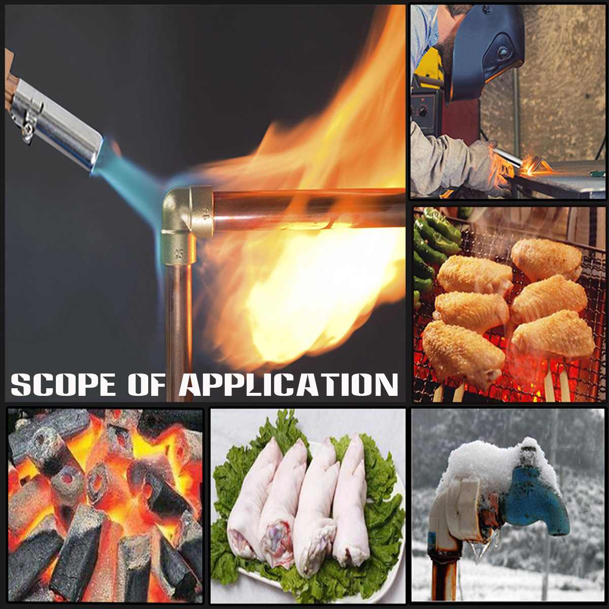 Vloeibaar Gas Elektronische Ontsteking Lassen Gun ... – Vicedeal