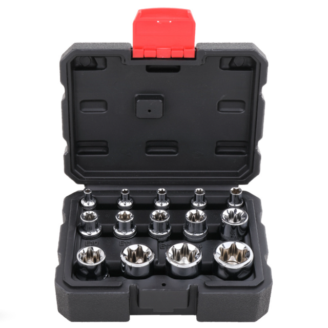 14Pcs E Type Torx Star Female Bit Socket Set Wrenc... – Grandado