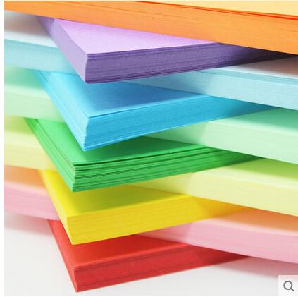 100pcs/lot 80g A4 color copy printing paper color ... – Vicedeal