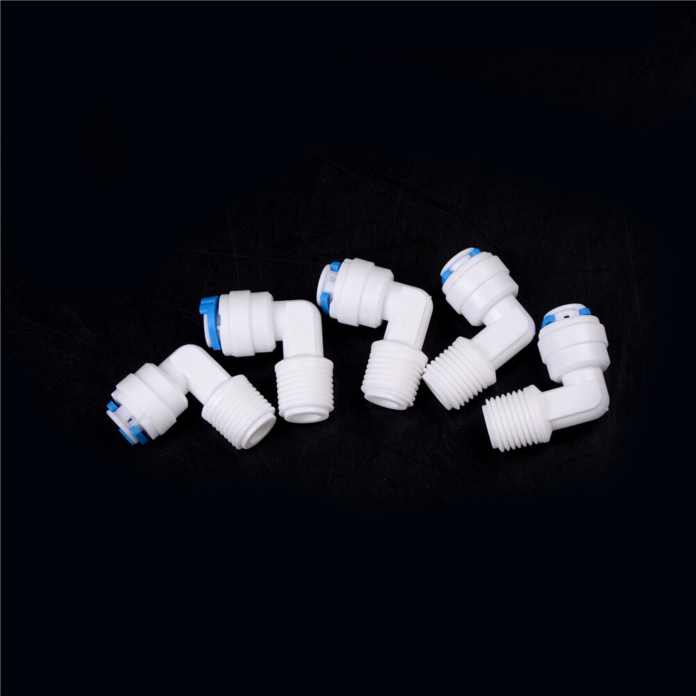 5Pcs Quick Connectors 1/4"X1/4" Tube Push Fit Unio... – Grandado