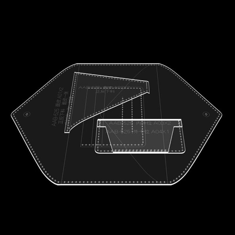 1set DIY leather craft men and women Envelope bag ... – Grandado