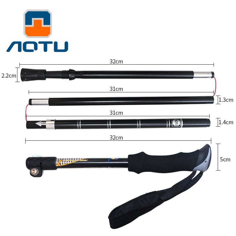 Newest Outdoor Hiking Walking Sticks Durable Trekk... – Grandado