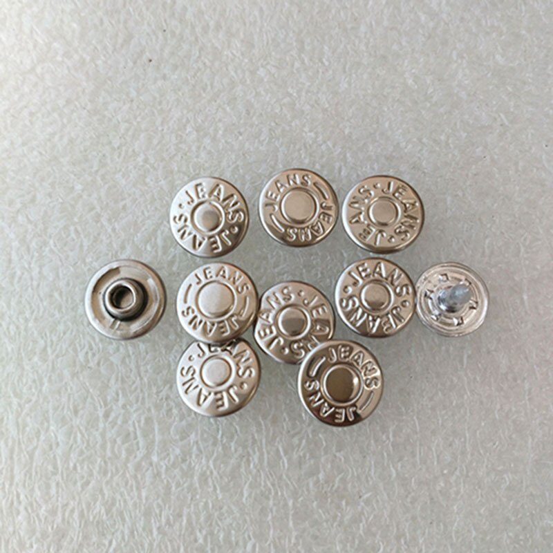 9.5mm 200sets brass garment jeans rivets with alum... – Grandado