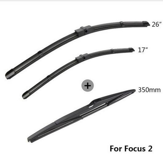 BROSHOO Car Wiper Blades Rubber Windscreen Rear Wi... – Grandado