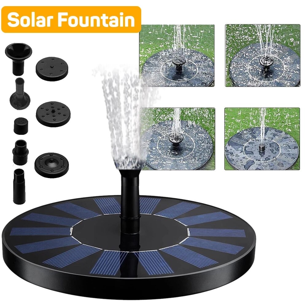 Solar Power Fontein Pomp Solar Fontein Vogel Fonte... – Vicedeal