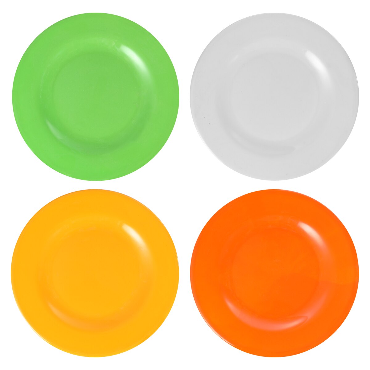 4pc Melamine Durable Eco-Friendly Safe Meal Plate ... – Grandado