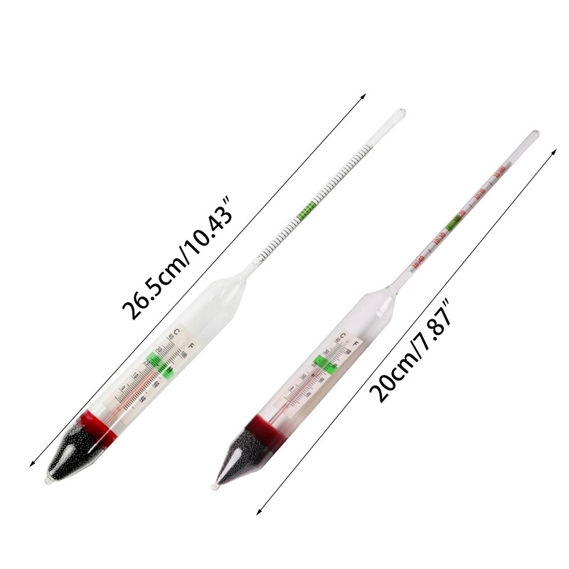 Glass Aquarium Hydrometer with Built-in Thermomete... – Grandado
