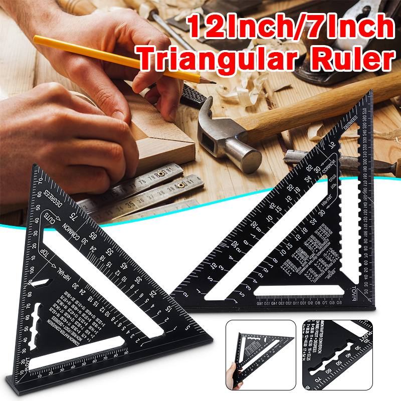 12 Triangle Angle Protractor Aluminum Alloy Speed ... – Grandado
