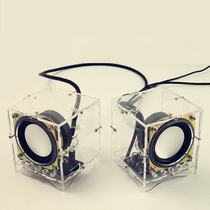 Lustige DIY Gehäbenutzen Mini 3W Lautsprecher Comp... – Grandado