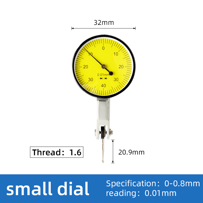 Precision 0.01mm Dial Indicator Gauge 0-10mm Meter... – Grandado