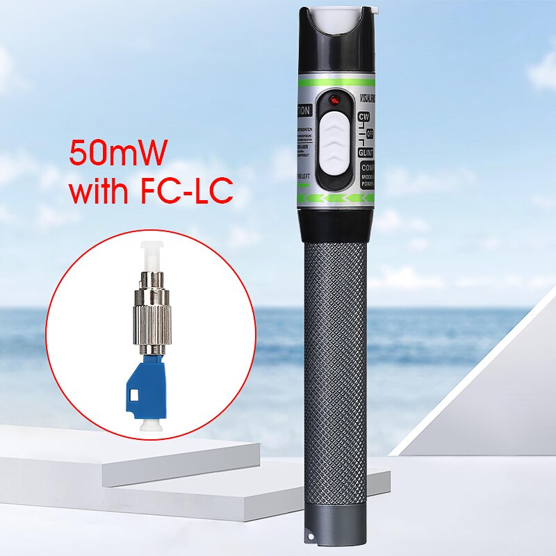 Visual Fault Locator 50MW/30MW/10MW Fiber Optic Pe... – Grandado