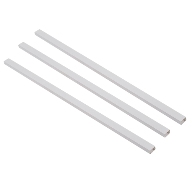 3PCS Plastic 7/8"x 1/2" Cord Duct Cover Wire Manag... – Vicedeal