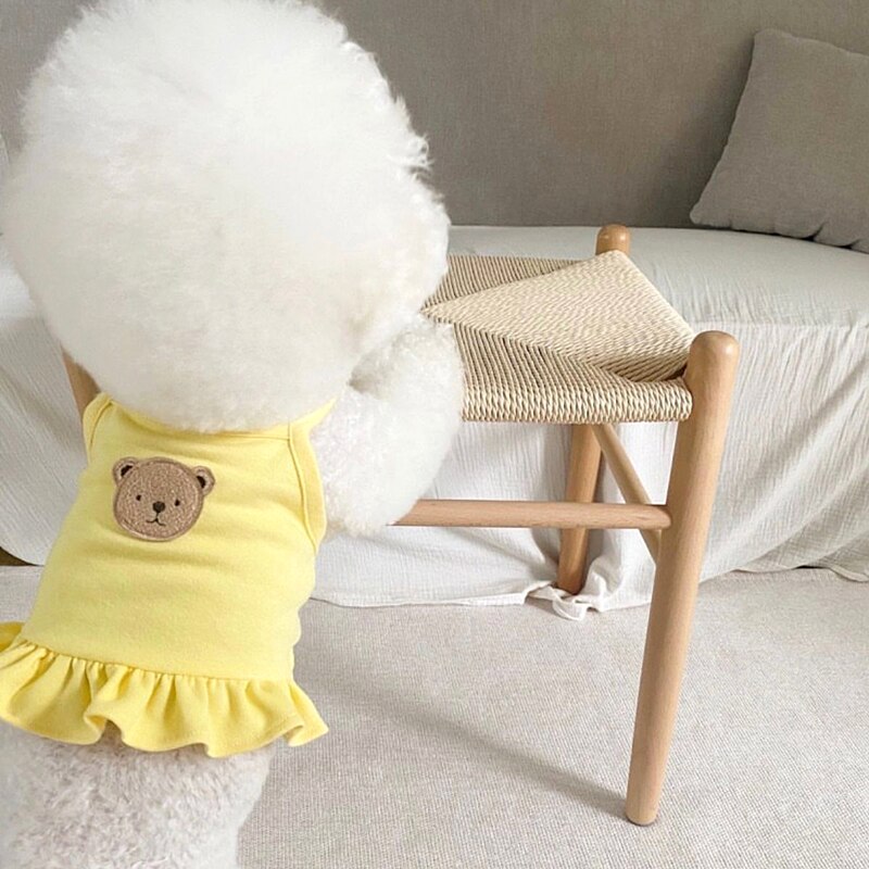 Thin Pet Skirt Spring Summer Schnauzer Clothes Ted... – Grandado
