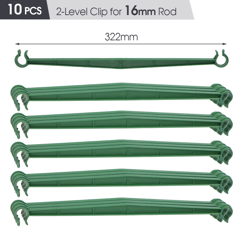 10pcs 8/11/16mm DIY Trellis Connector Adjustable C... – Grandado