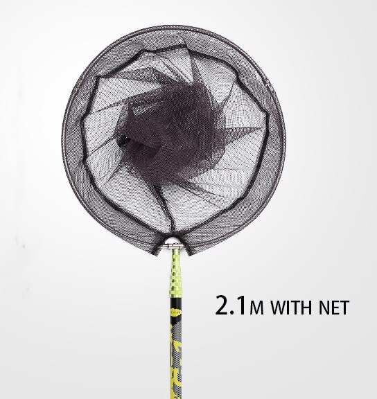 Furakuma Fishing landing hand Nets 4M 3M 2.1M Fold... – Grandado