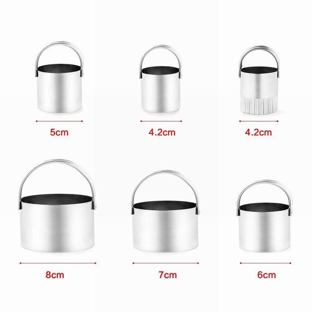 8pcs Baking Tools Stainless Steel Pastry Cutter Se... – Vicedeal