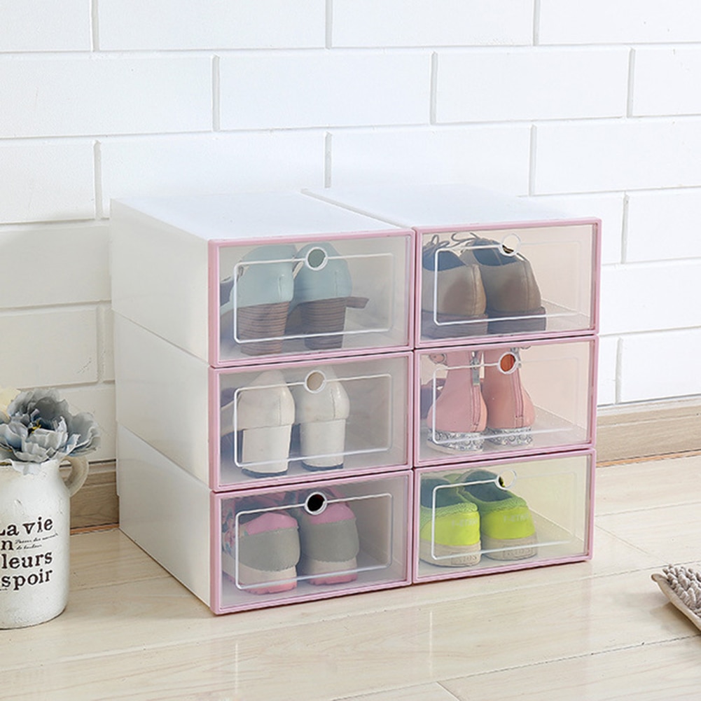 Stackable Dustproof Storage Drawers Plactic Shoes ... – Grandado