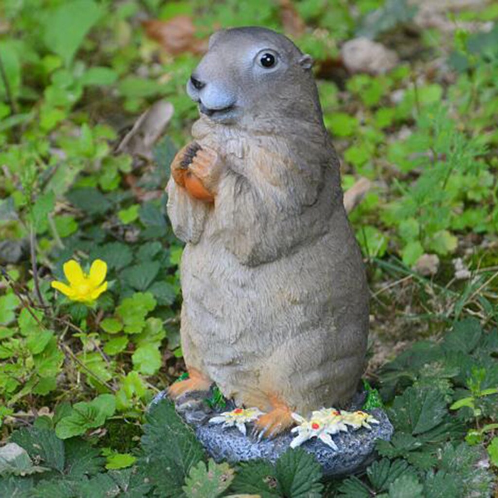 Handcraft Vivid Rsein Animals Statue Garden Sculpt... – Grandado