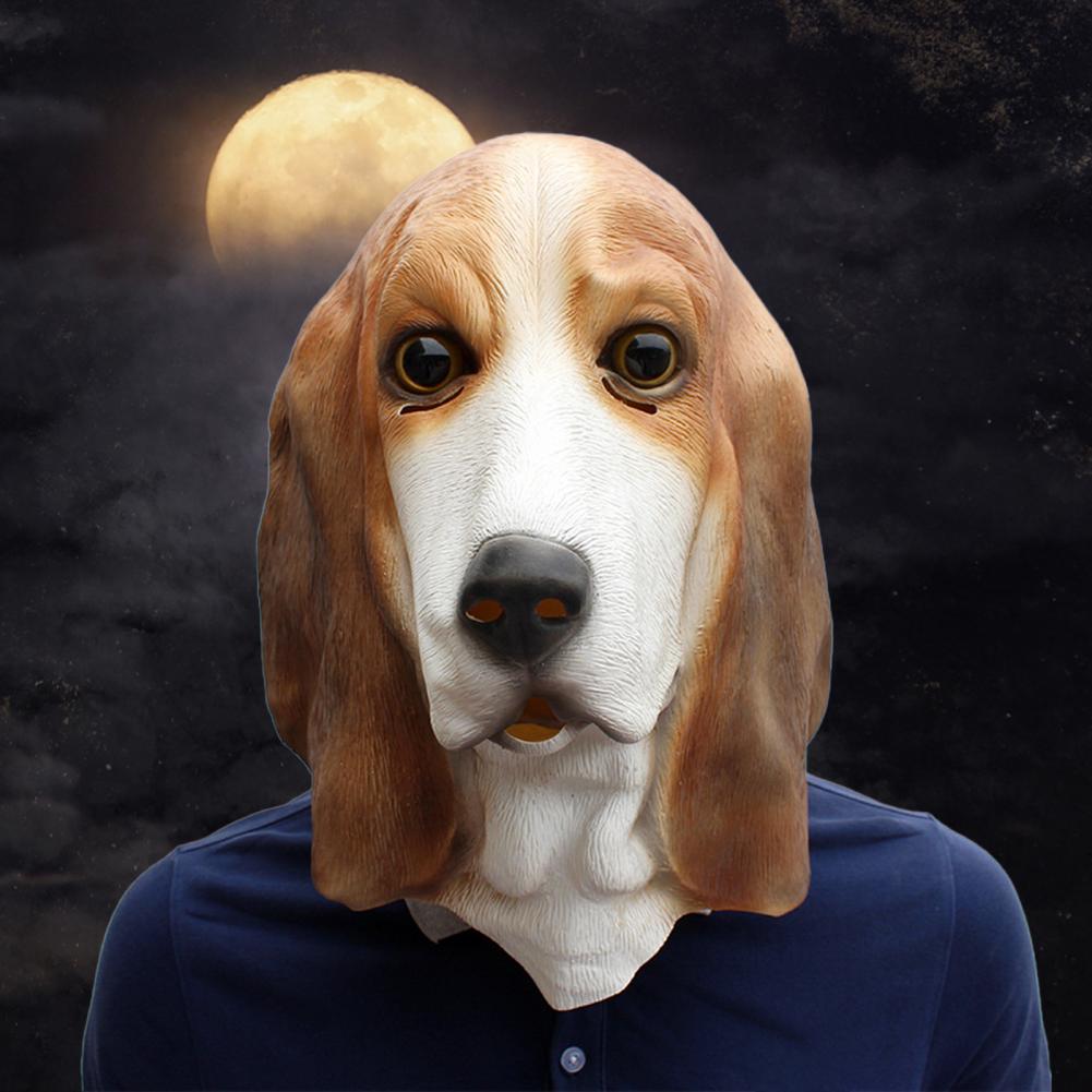 Halloween Mask Costume Party Dog Full Head Masquer... – Grandado
