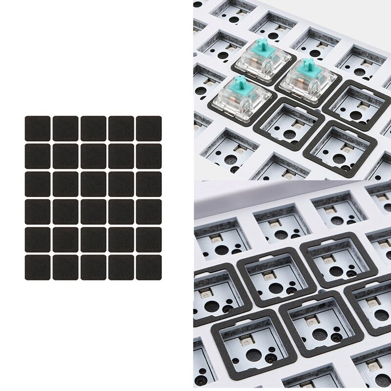 120Pcs/Pack Mechanical Keyboard Switch Pad Single ... – Vicedeal