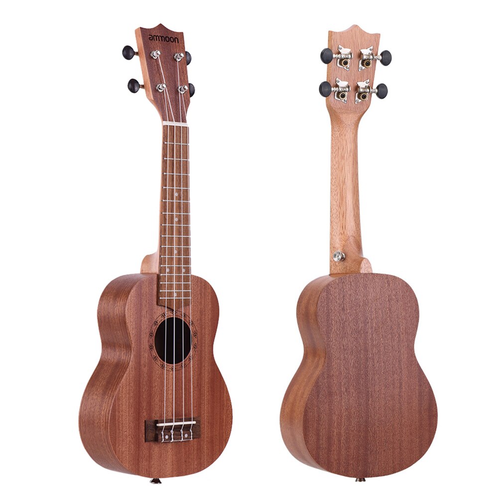 ammoon 21" inch Soprano Ukulele 15 Fret 4 Str... – Grandado