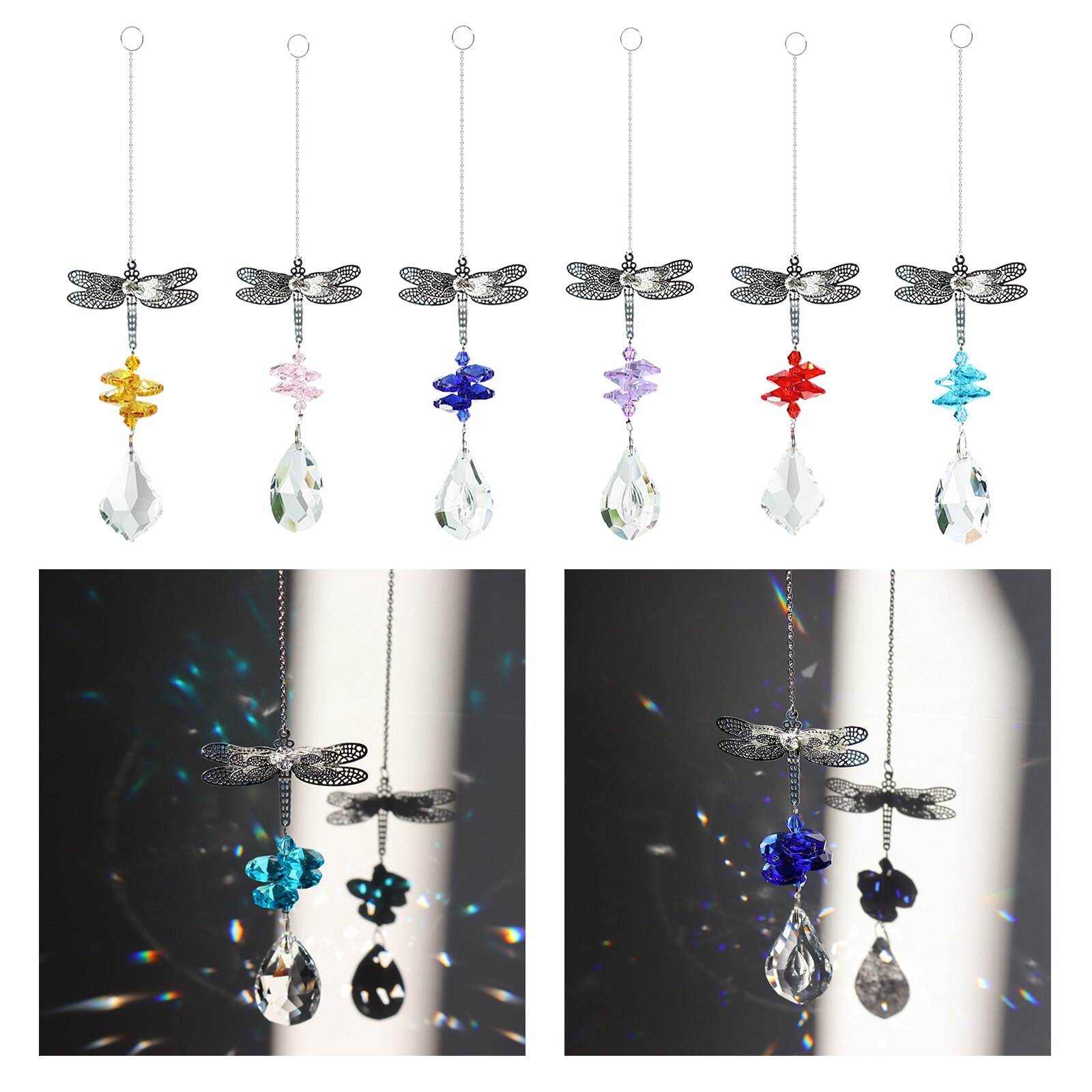 Crystal Glass Ball ing Rainbow Maker Wedding Decor – Vicedeal