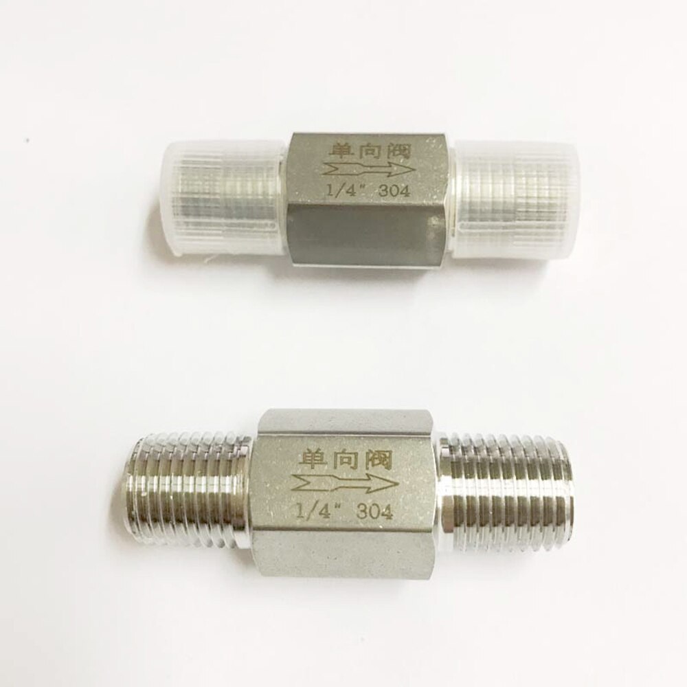1/4" 3/8" 1/2" BSPT Equal Male Check Valve Non Ret... – Grandado