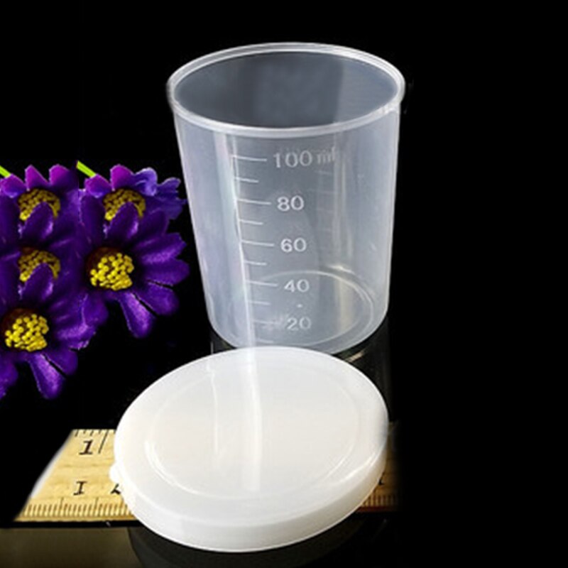 10Pcs 100ml Medicine Measuring Measure Cups + Whit... – Grandado