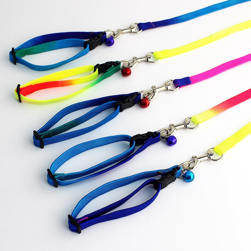 Bunte Pet Traktion Gürtel Hals Seil Hund Farbe Zuf... – Vicedeal Bunte Pet Traktion Gürtel Hals Seil Hund Farbe Zuf... – Vicedeal