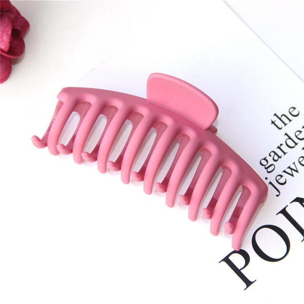 Large Claw Clip For Women Tough Black Hair Claw La... – Grandado