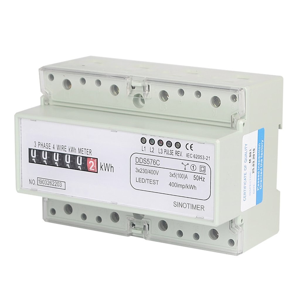 SINOTIMER DDS576C Three Phase 7P 4 Wire Analog Ene... – Vicedeal