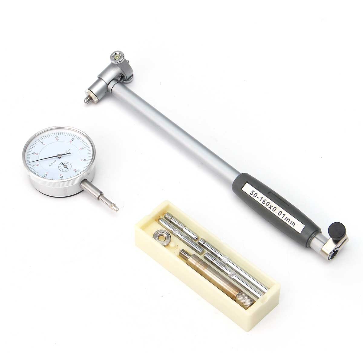 50-160MM 0.01mm Dial Bore Gauge Indicator Diameter... – Grandado