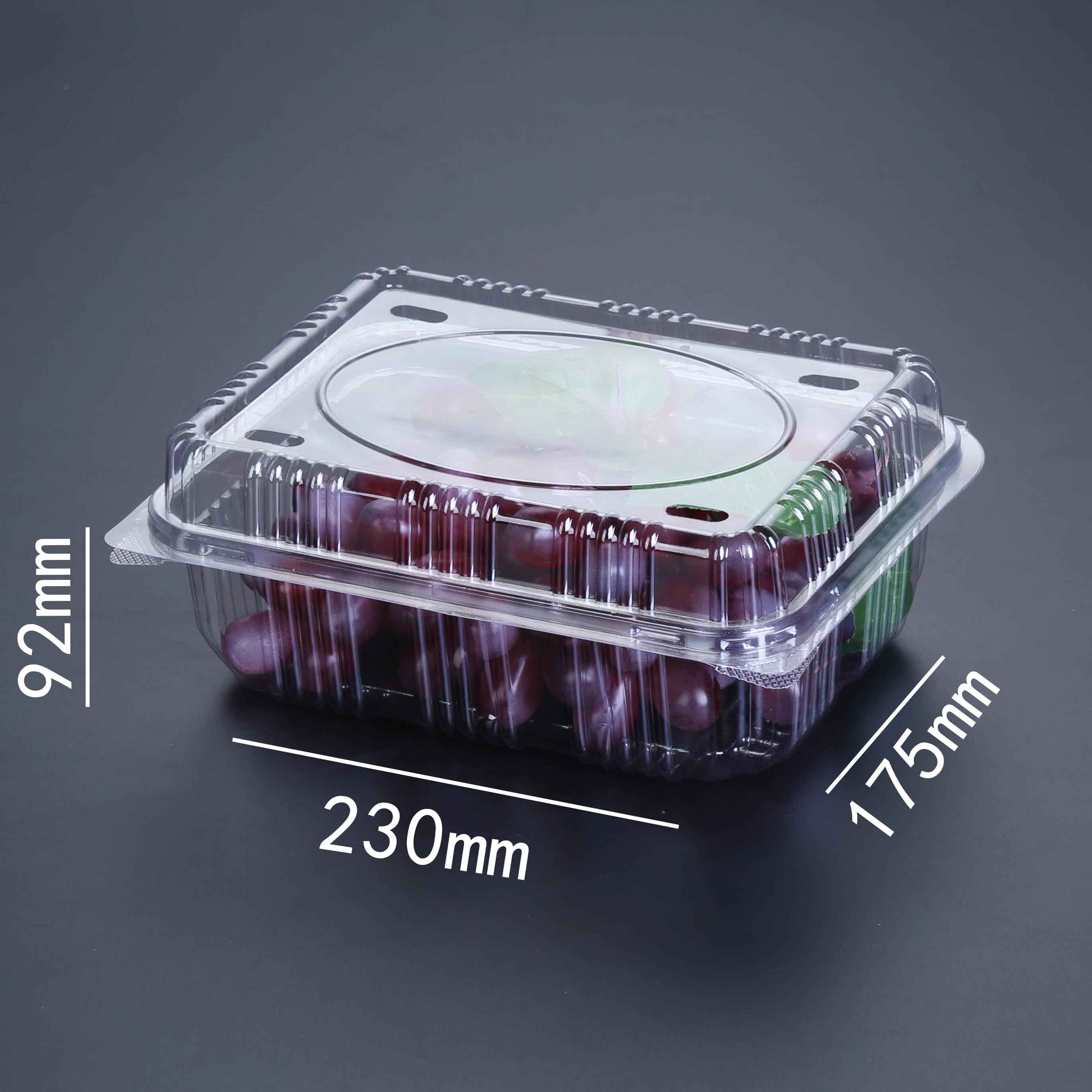 Disposable About 1000g Transparent Plastic Fruit S... – Grandado