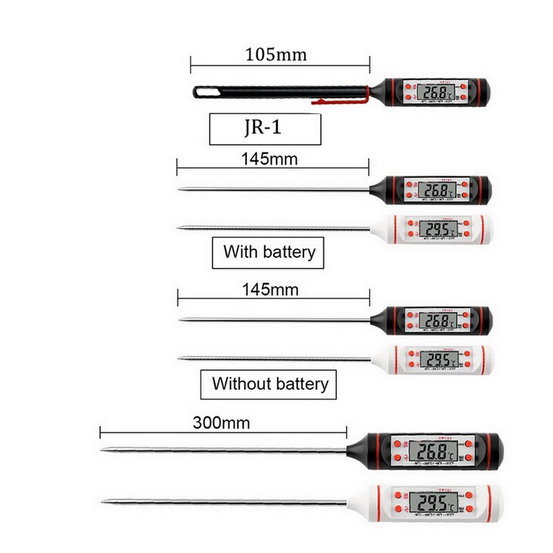 Instant Read Meat Thermometer Food Temperature Gau... – Vicedeal